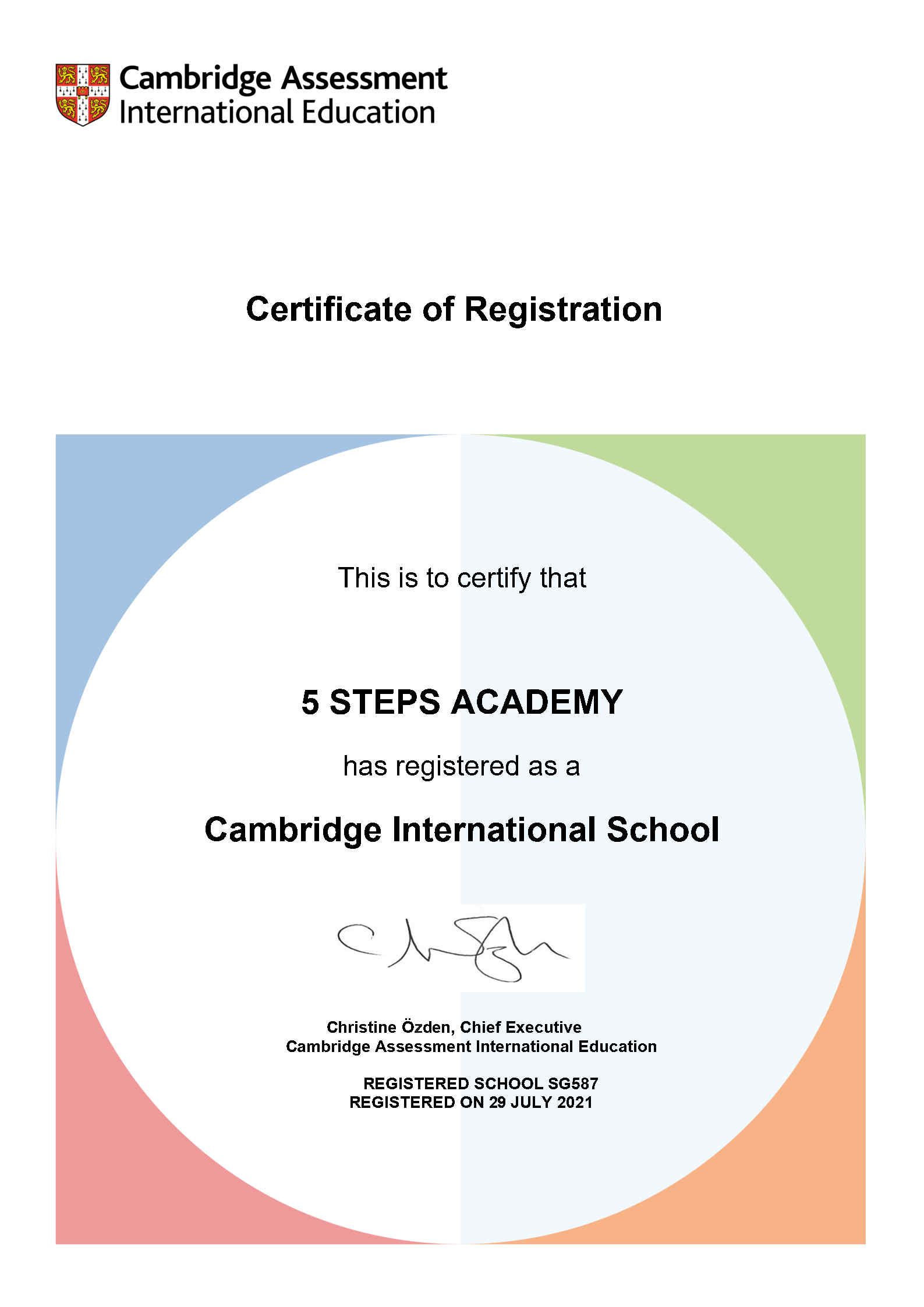 5 Steps AcademyCambridge International School Certificate 5 Steps Academy 5 Steps AcademyCambridge International School Certificate 5 Steps Academy